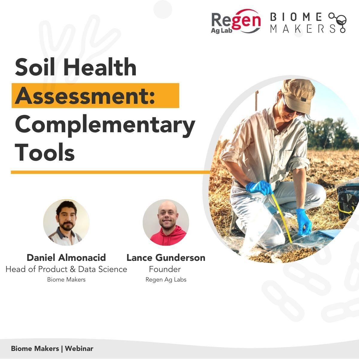 Webinar: Soil Health Assessment: Complementary Tools | Biome Makers